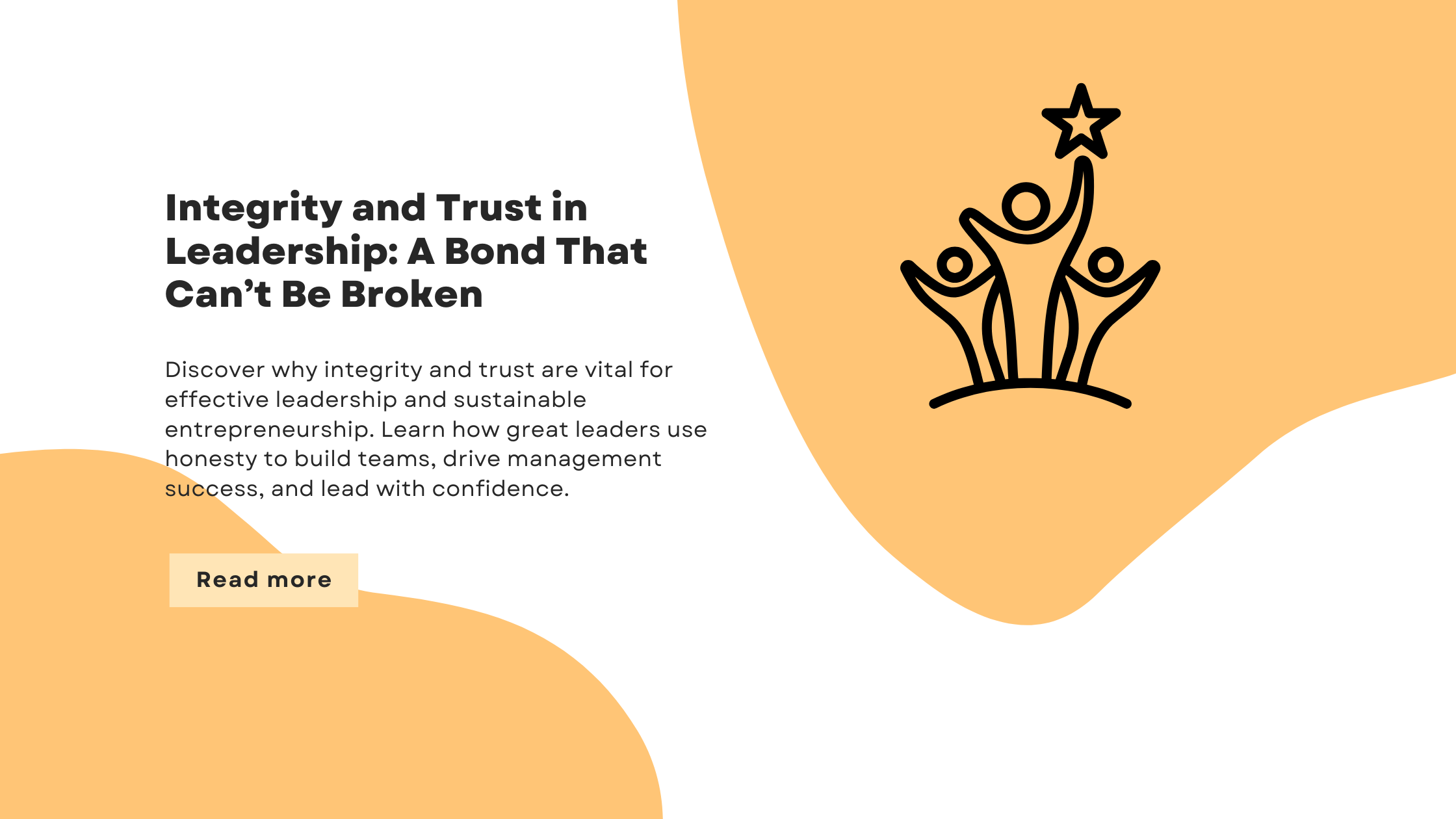 Integrity and Trust in Leadership: A Bond That Can’t Be Broken