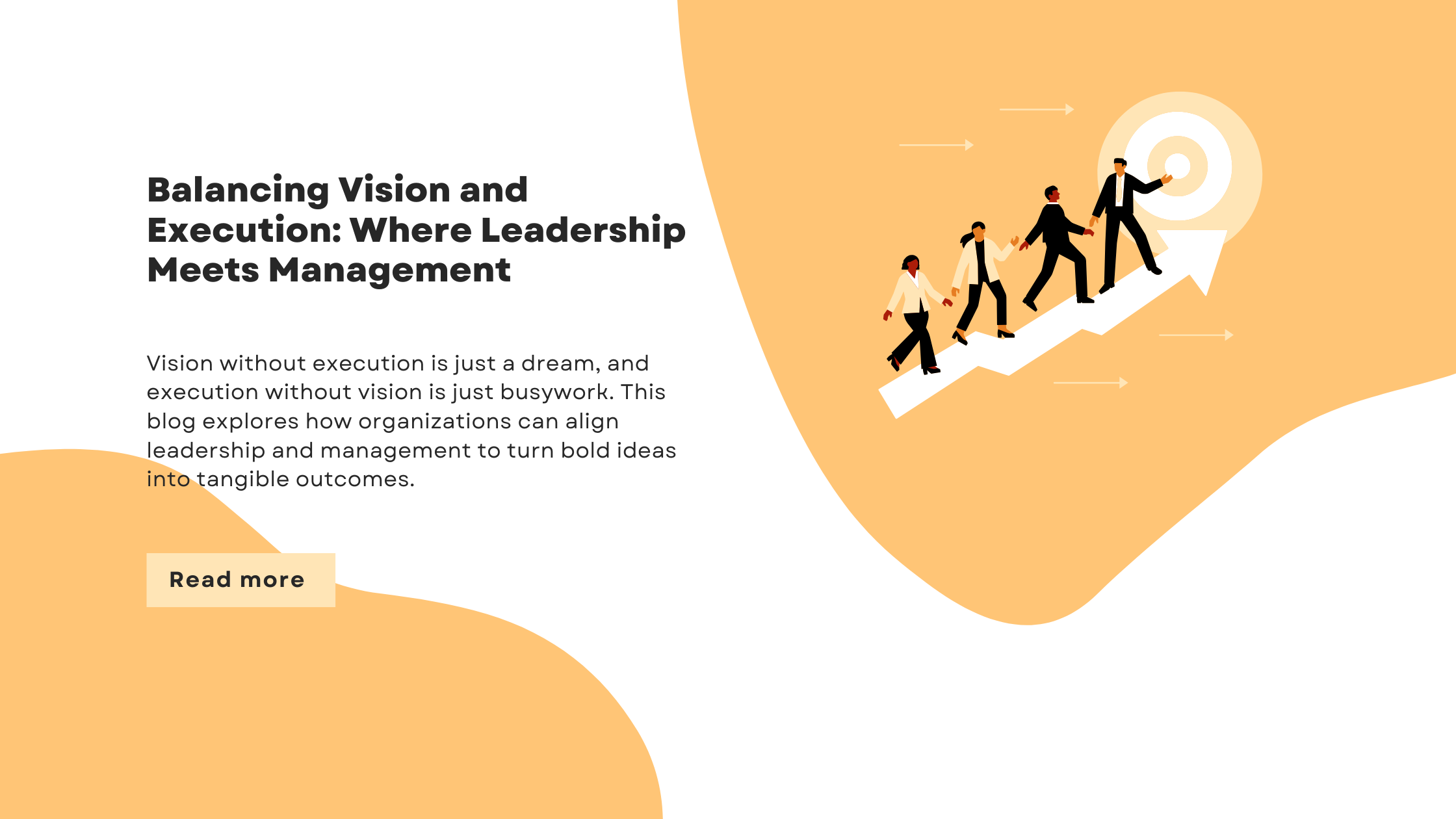 Balancing Vision and Execution: Where Leadership Meets Mgt.