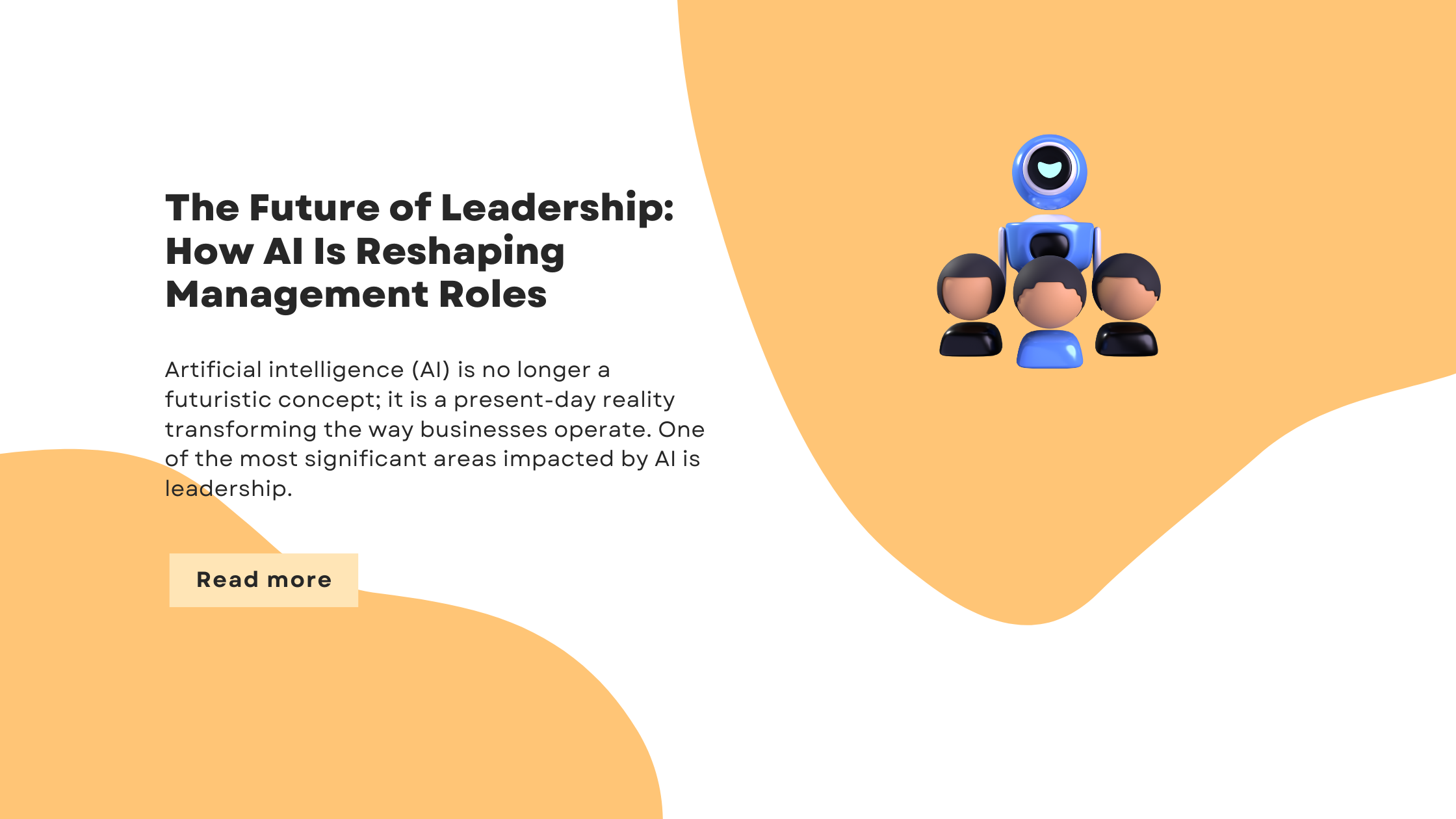 The Future of Leadership: How AI Is Reshaping Management Roles